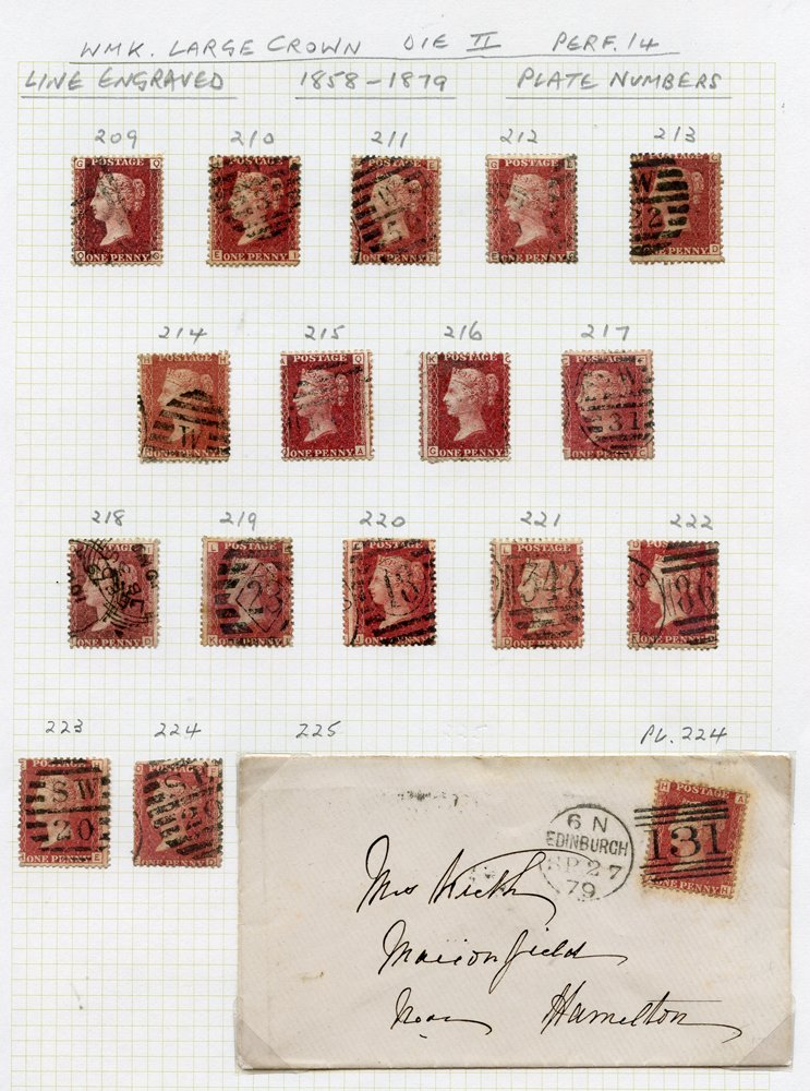 Stamp auctions by Corbitt Stamps. Stamp auction 149. Perforated Line ...