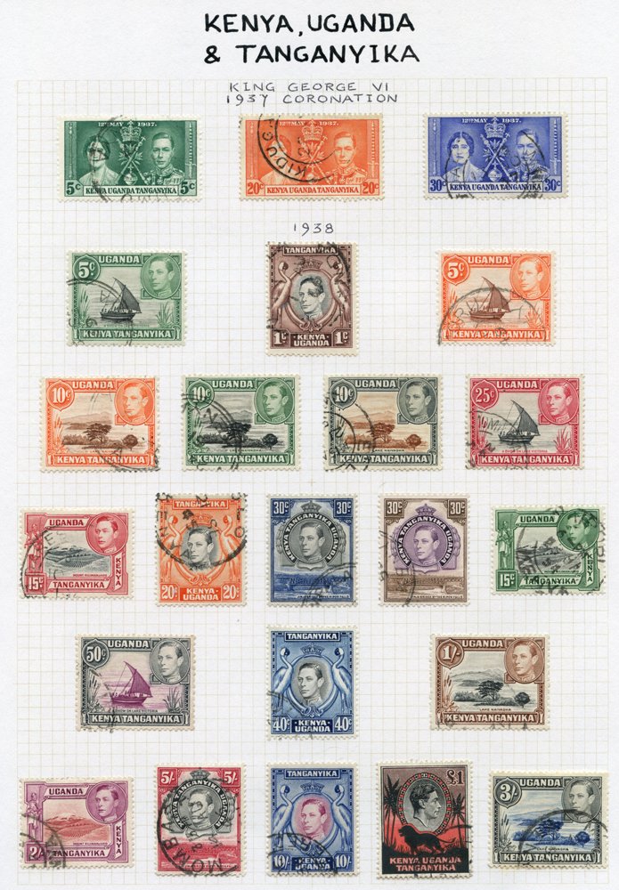 Stamp auctions by Corbitt Stamps. Stamp auction 159. Kenya, Uganda and ...