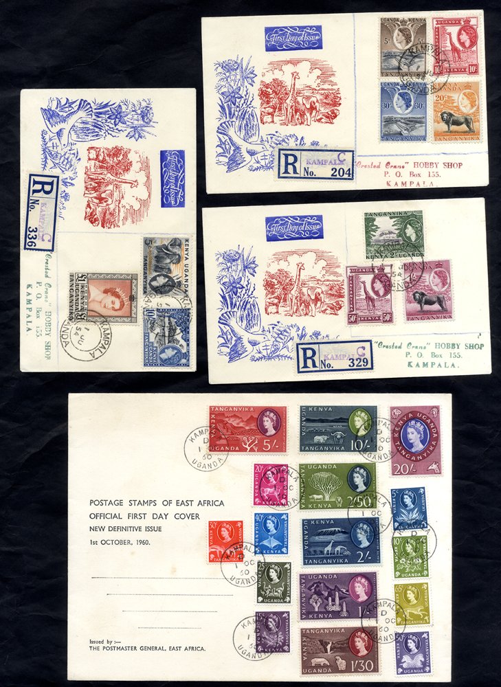 Stamp auctions by Corbitt Stamps. Stamp auction 161. Kenya, Uganda and ...