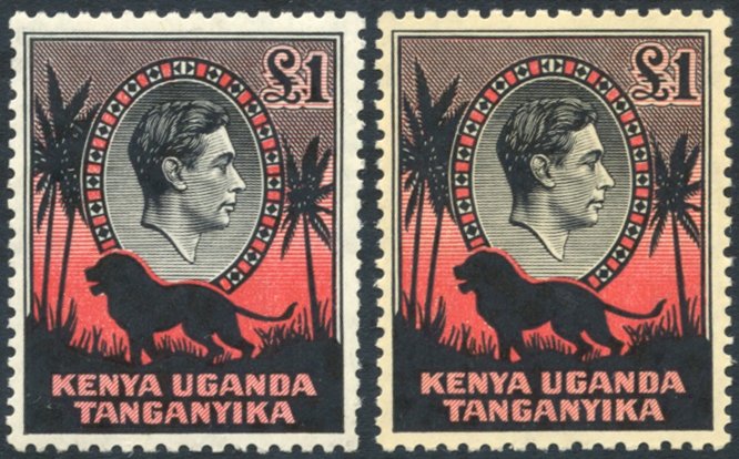 Stamp auctions by Corbitt Stamps. Stamp auction 162. Kenya, Uganda and ...